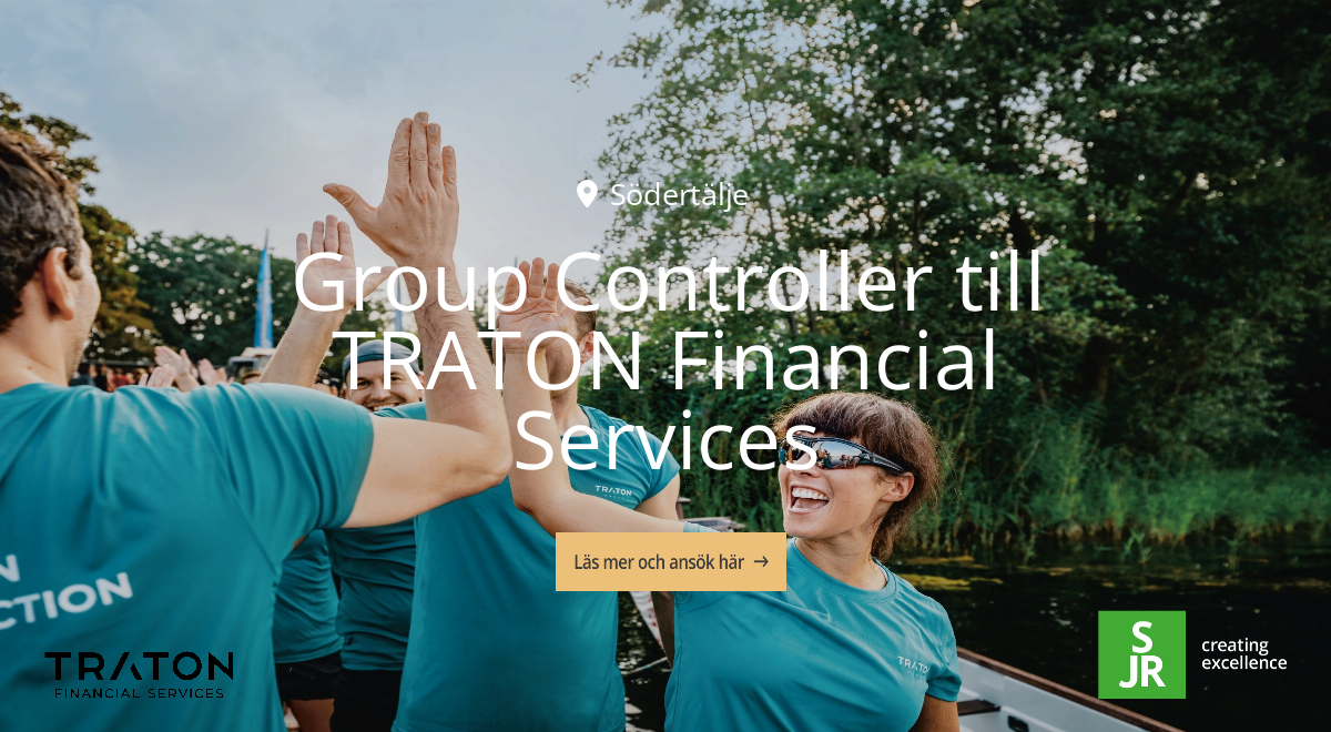 Group Controller till TRATON Financial Services - SJR