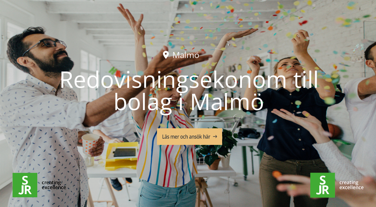 Redovisningsekonom till bolag i Malmö - SJR